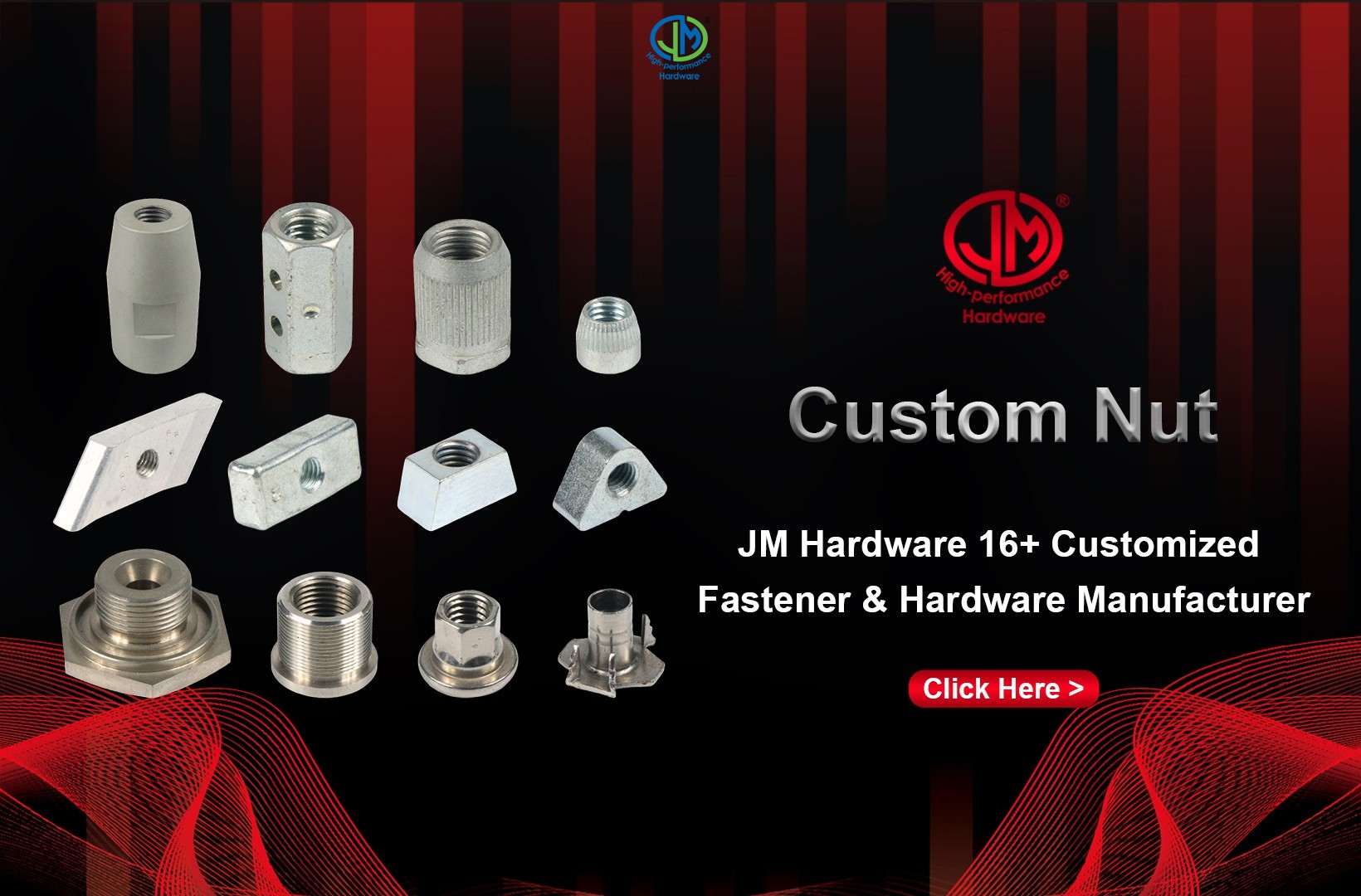 custom nut | JM Hardware