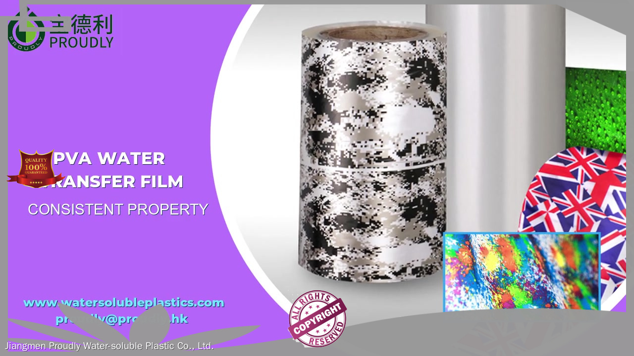 PVA Water Transfer Film - Decorative Hydro Dipping Solution