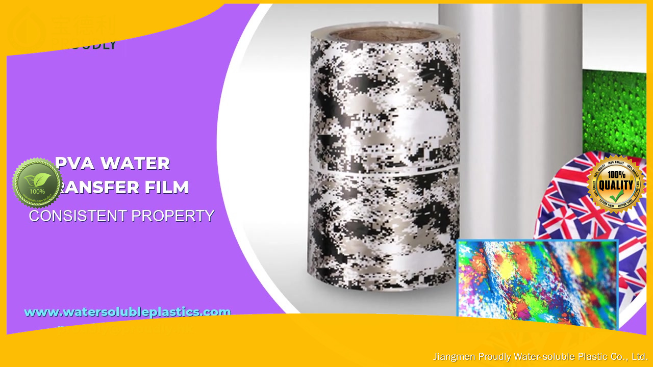 Hydro Dip PVA Water Transfer Film - Made in USA