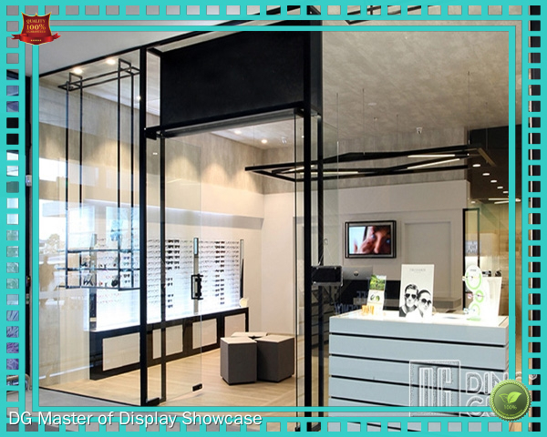 high end Optical Showcase manufacturers design solution | DG Display ...