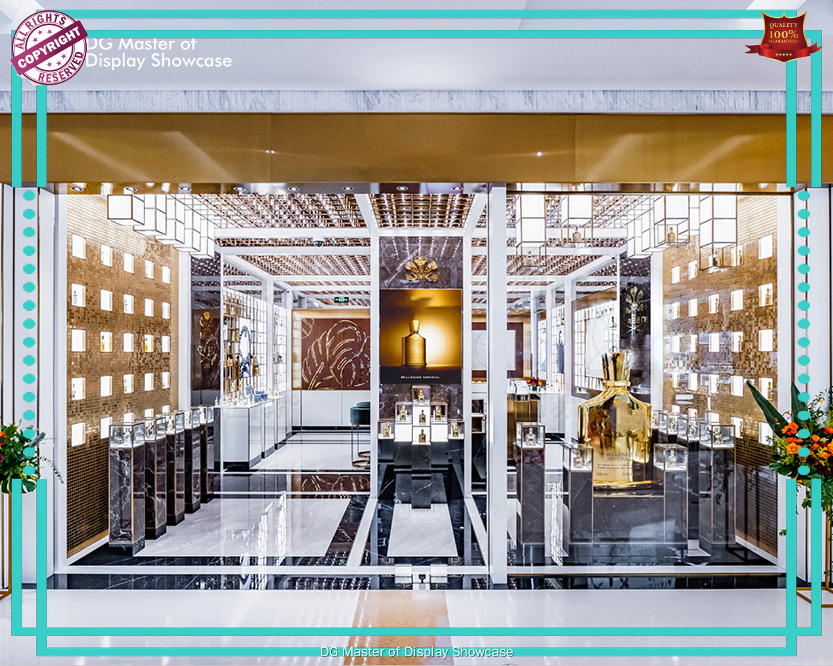 Luxury Perfume Display Showcase