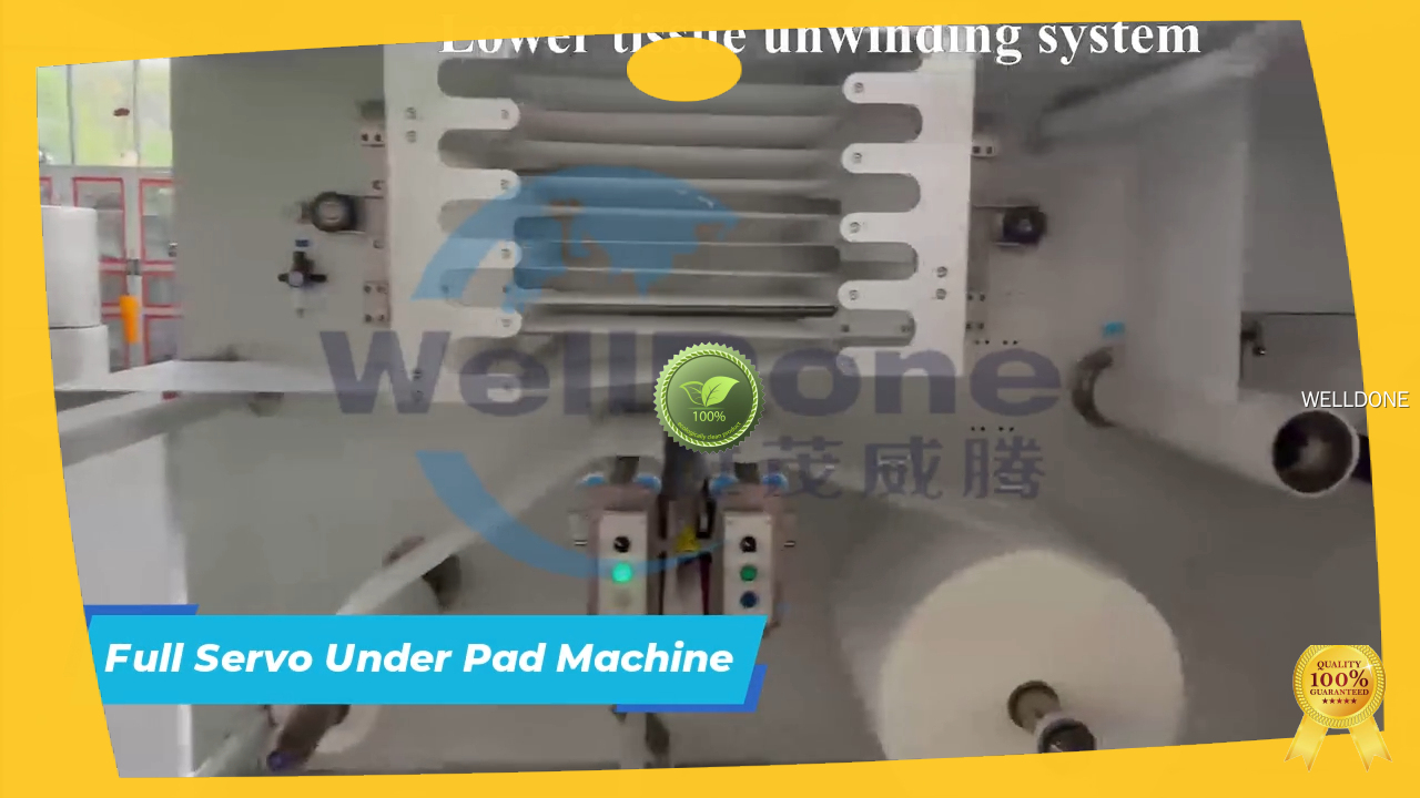 Best underpad machine Solutions | WELLDONE
