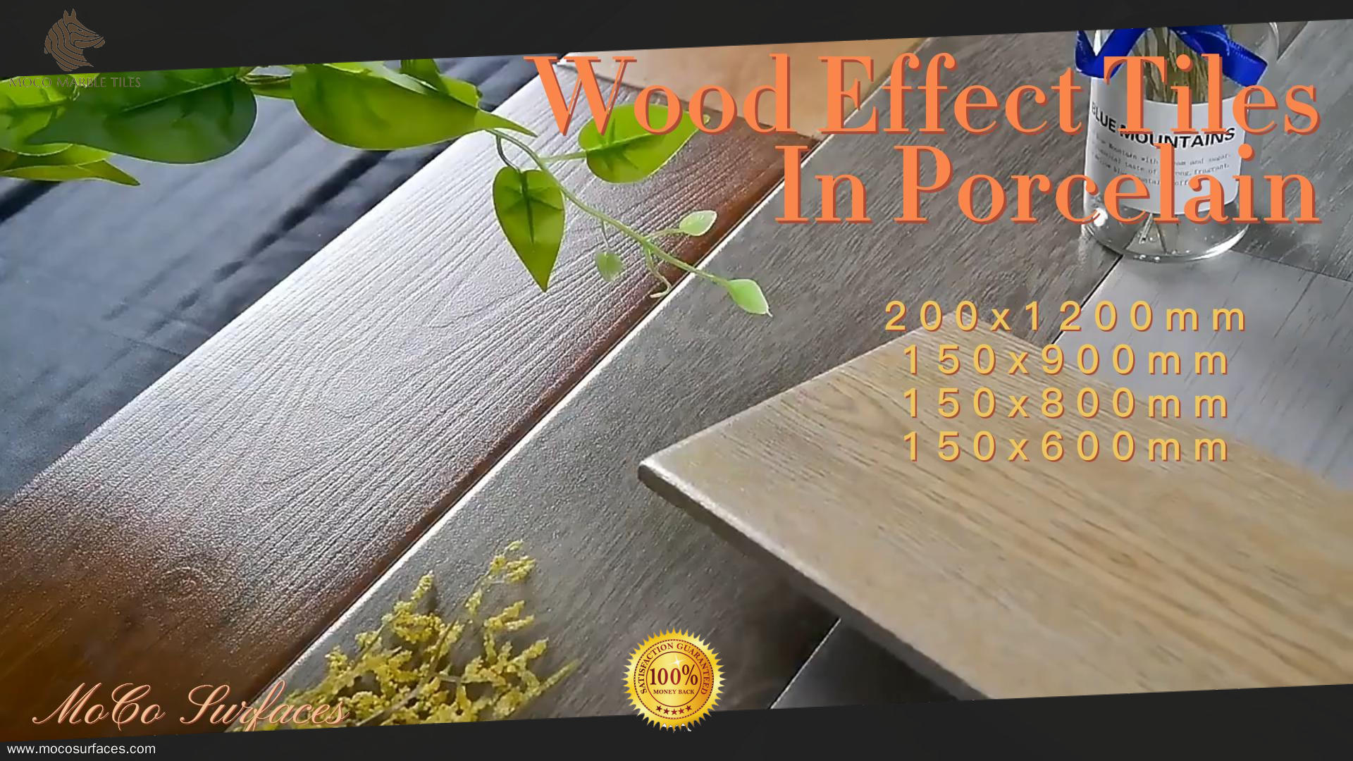 MoCo Marble Tiles | high end wood effect porcelain tiles for house