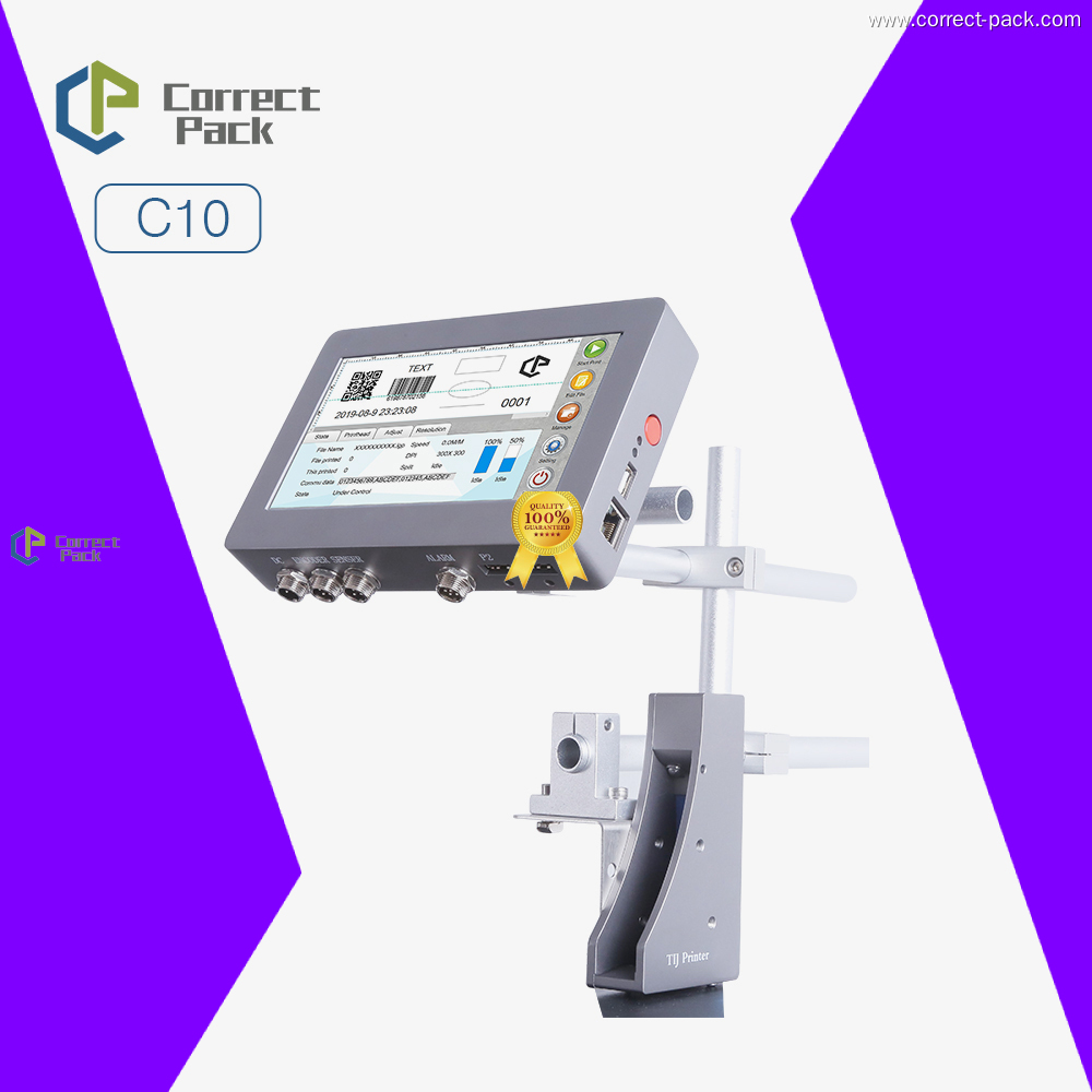 Custom thermal inkjet printer working for b2c Manufacturer | Correct Pack