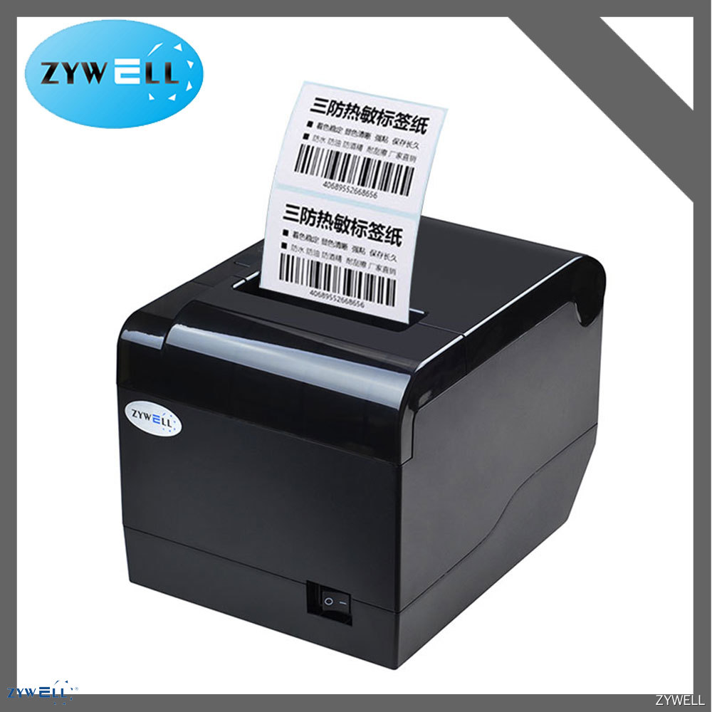 Printer Label Termal 80mm Populer - Antarmuka USB LAN - Kecepatan Tinggi - Zhuhai Zywell ...