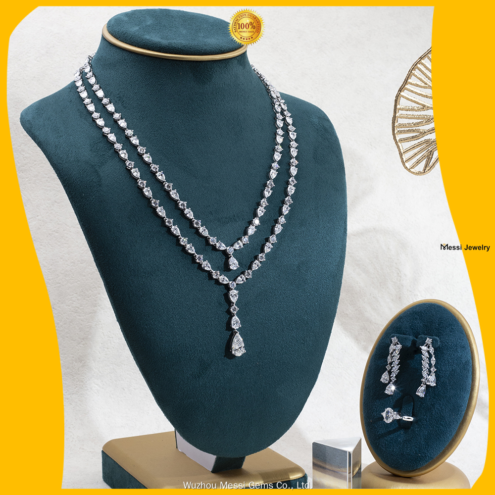 Customize Lab Diamond Tennis Set - Messi Jewelry