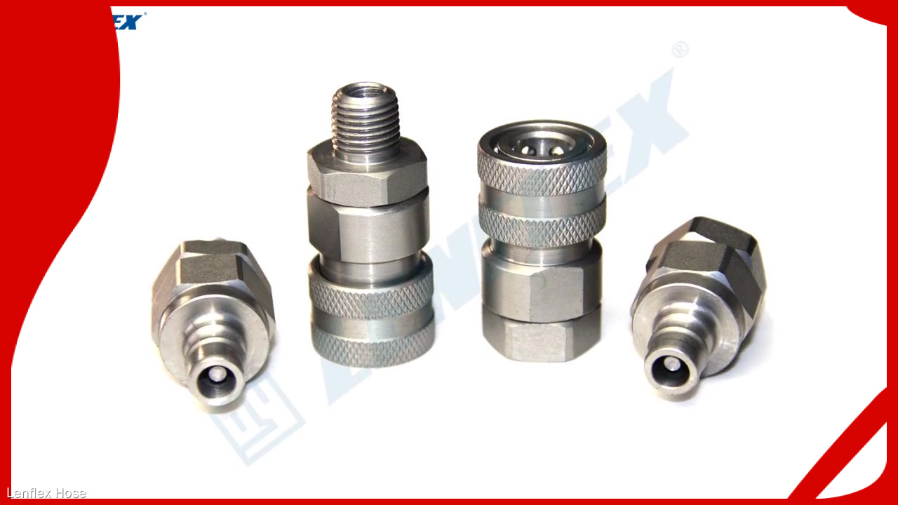 Hydraulic Coupling Set - Quick Connect - Various Sizes - High Pressure