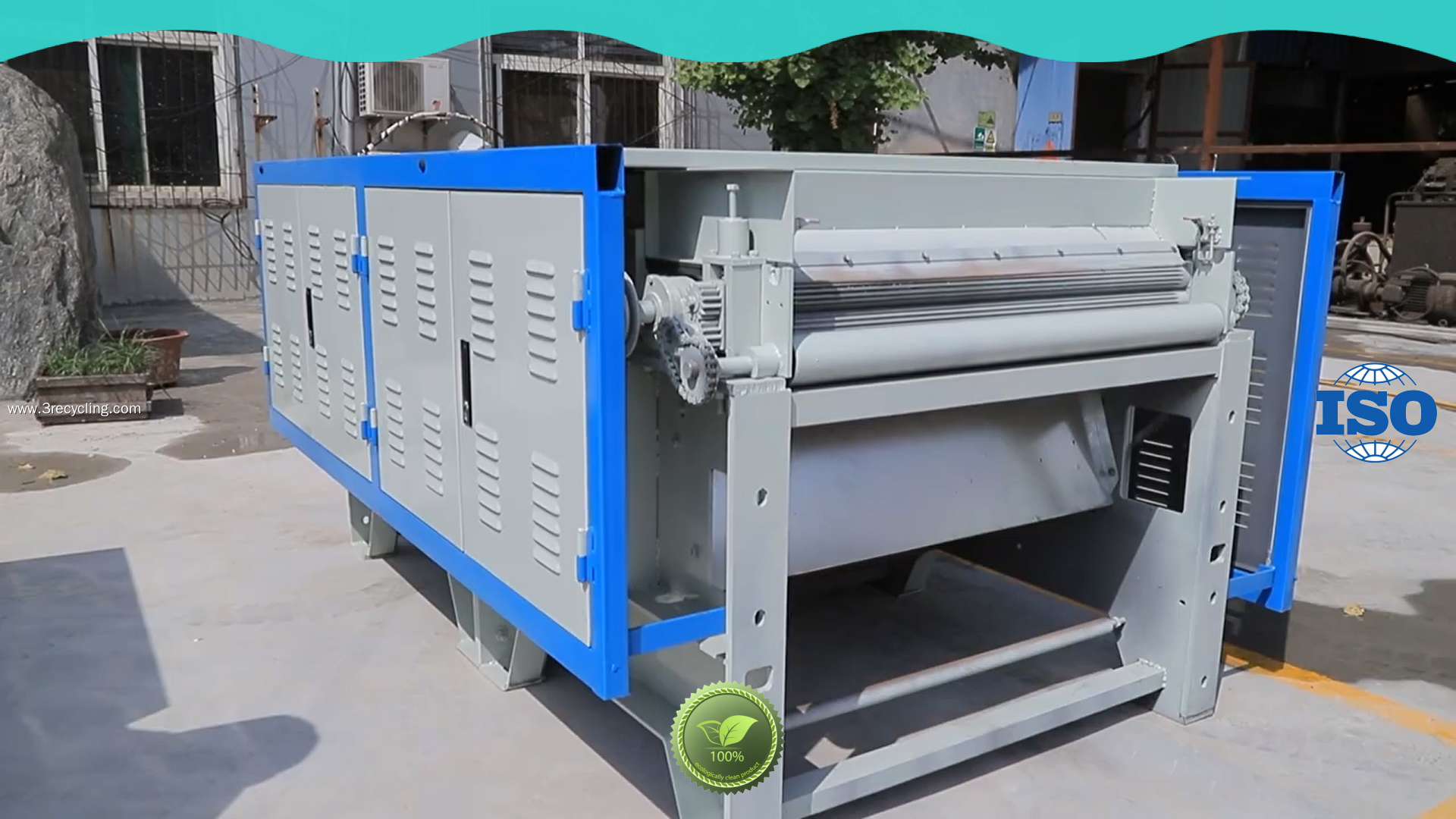 Environmentally Friendly Wool Carding Machine