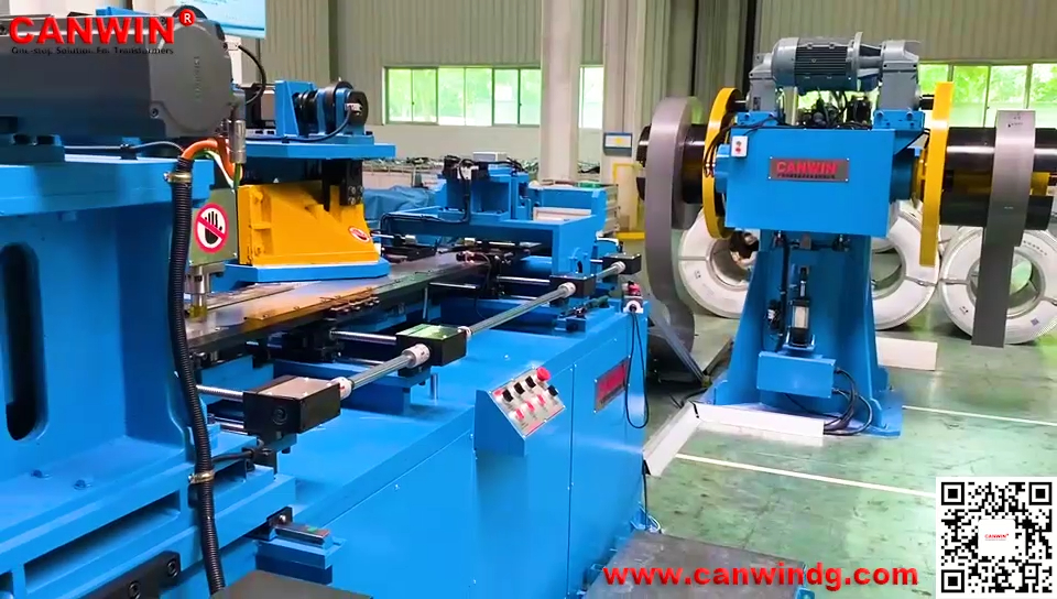 The High-speed CTL Machine Cut for Silicon steel Double O-punch