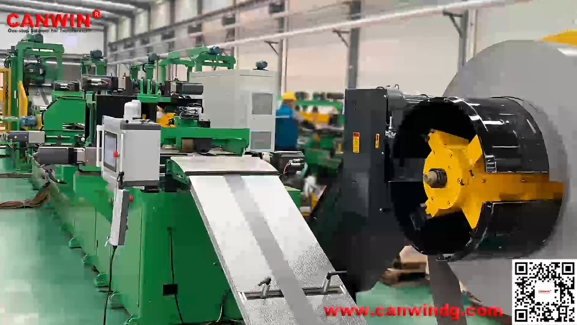 CANWIN 400 intelligent high-speed silicon steel sheet shearing line ...