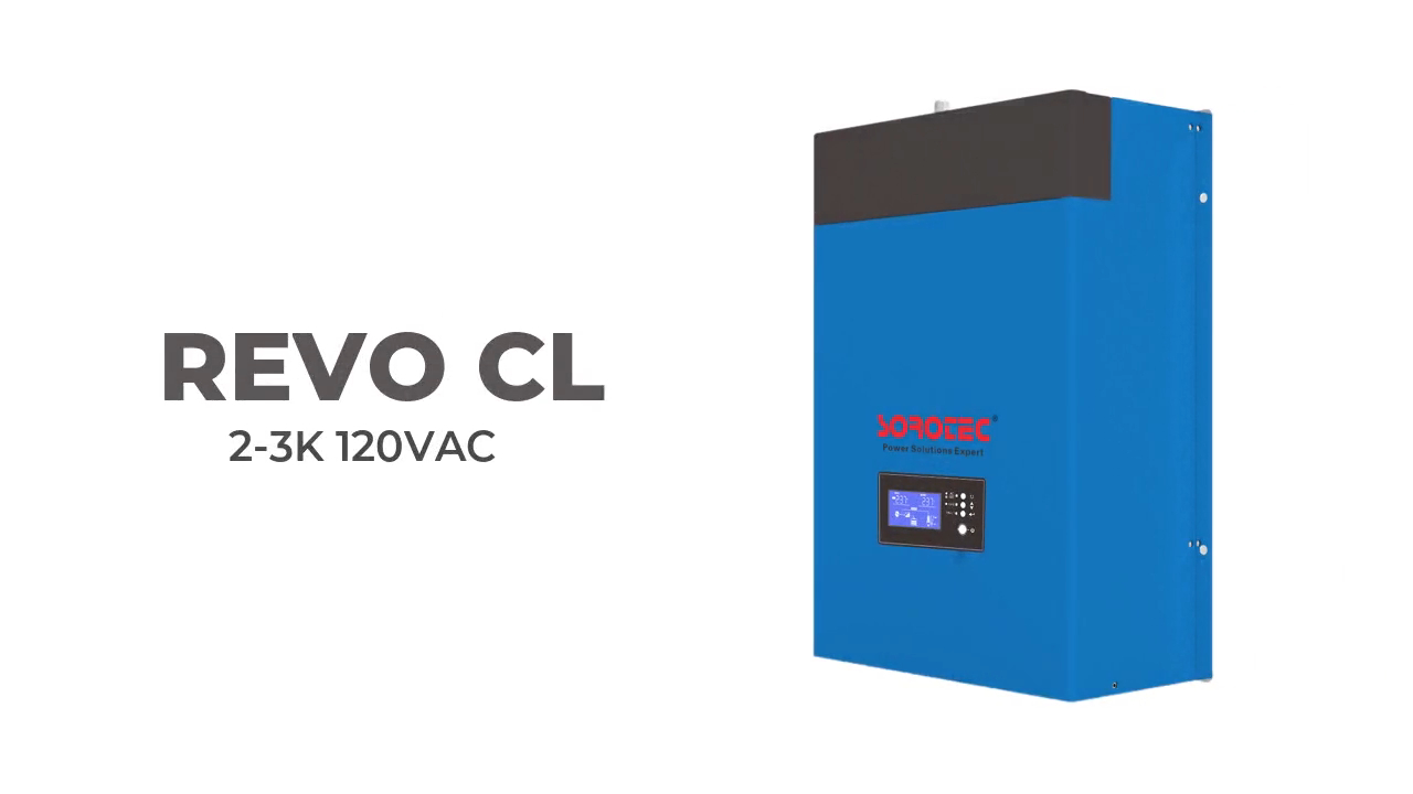 High Frequency Car Inverter Lithium Battery REVO CL 2-3K 120VAC Power ...