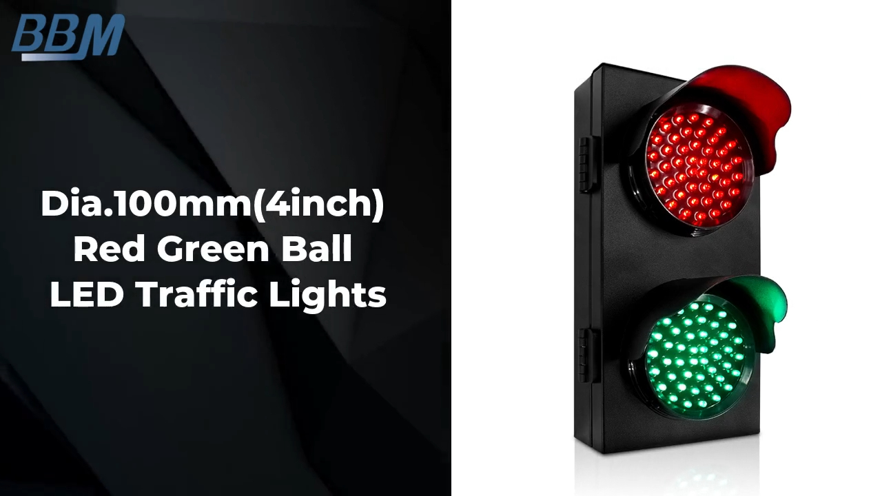 Red Green Ball LED Traffic Lights Manufacturer | BBM LED