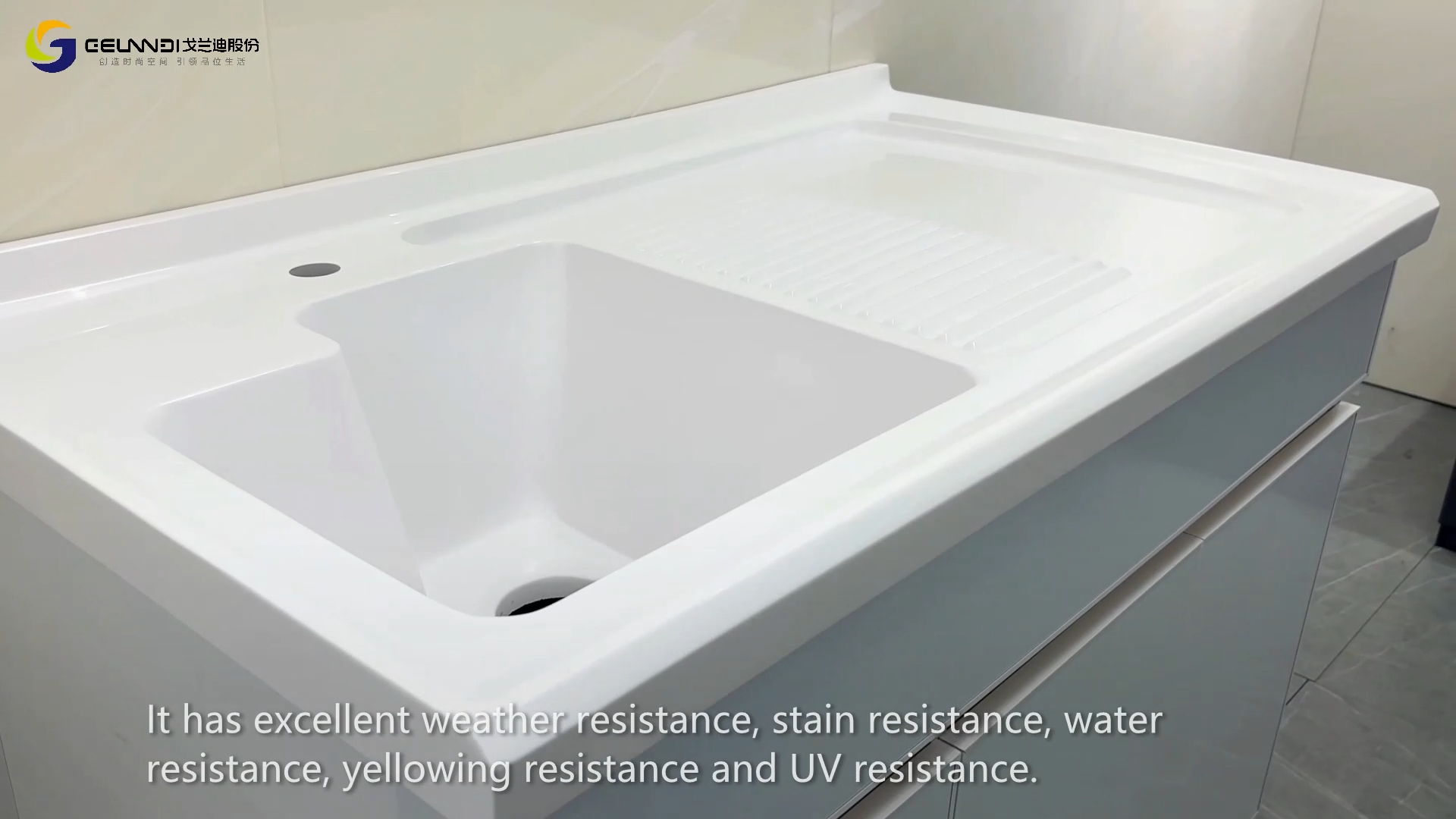 Professional solid surface integrated basin/laundry sink Supplier ...