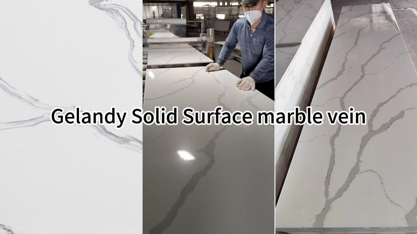 Gelandy Solid Surface Marble Vein: Elevating Elegance with Advanced ...