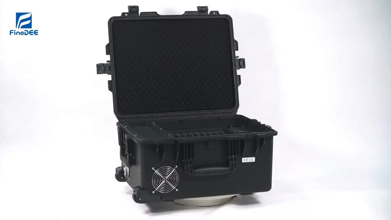 10 PDU Laptop Charging Trolley with WiFi Sync P19-10W | FineDEE