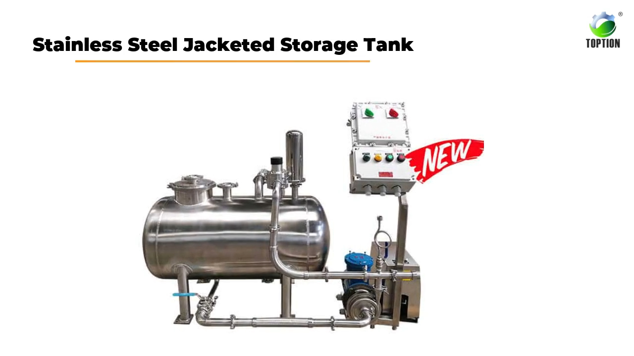 Stainless Steel Jacketed Storage Tank
