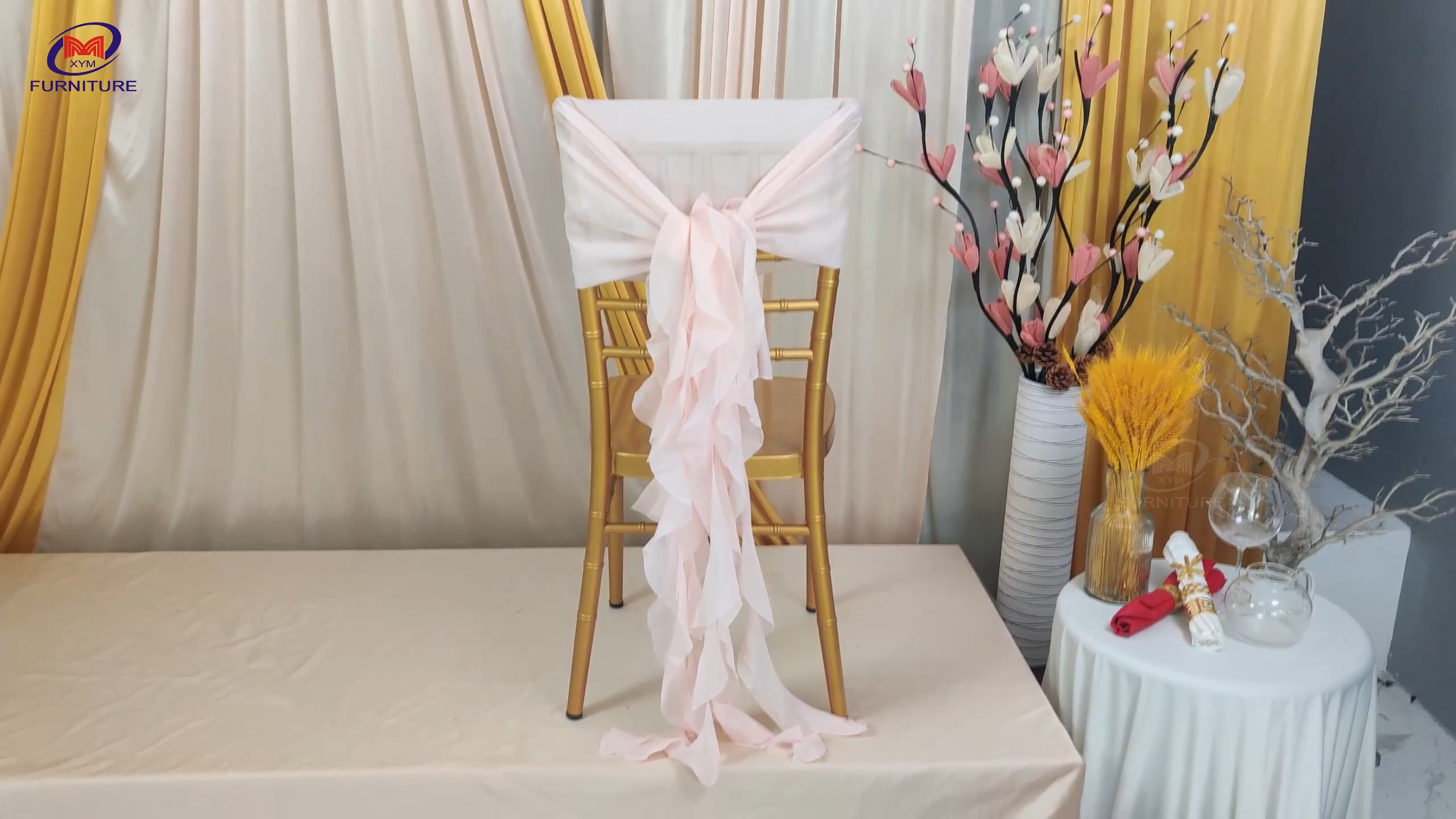 The 5 most popular chiavari chair sashes decoration