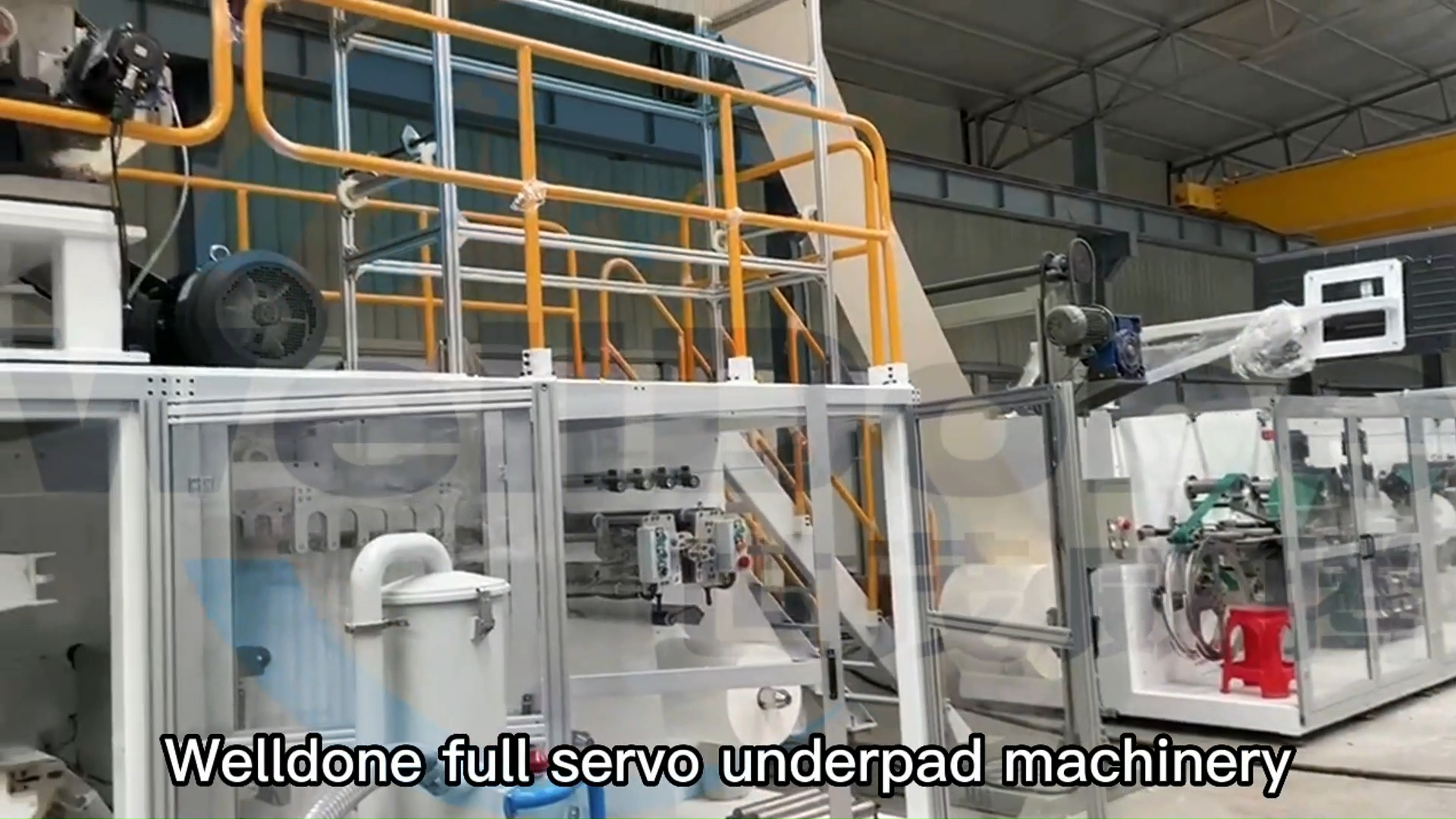 Best Quality Welldone full servo under pad machine Factory