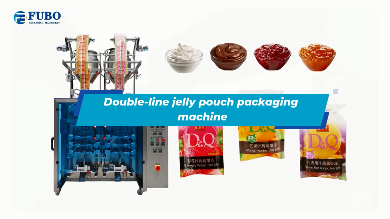 Double-line Jelly Pouch Packing Machine Manufacturer - FUBO Machinery