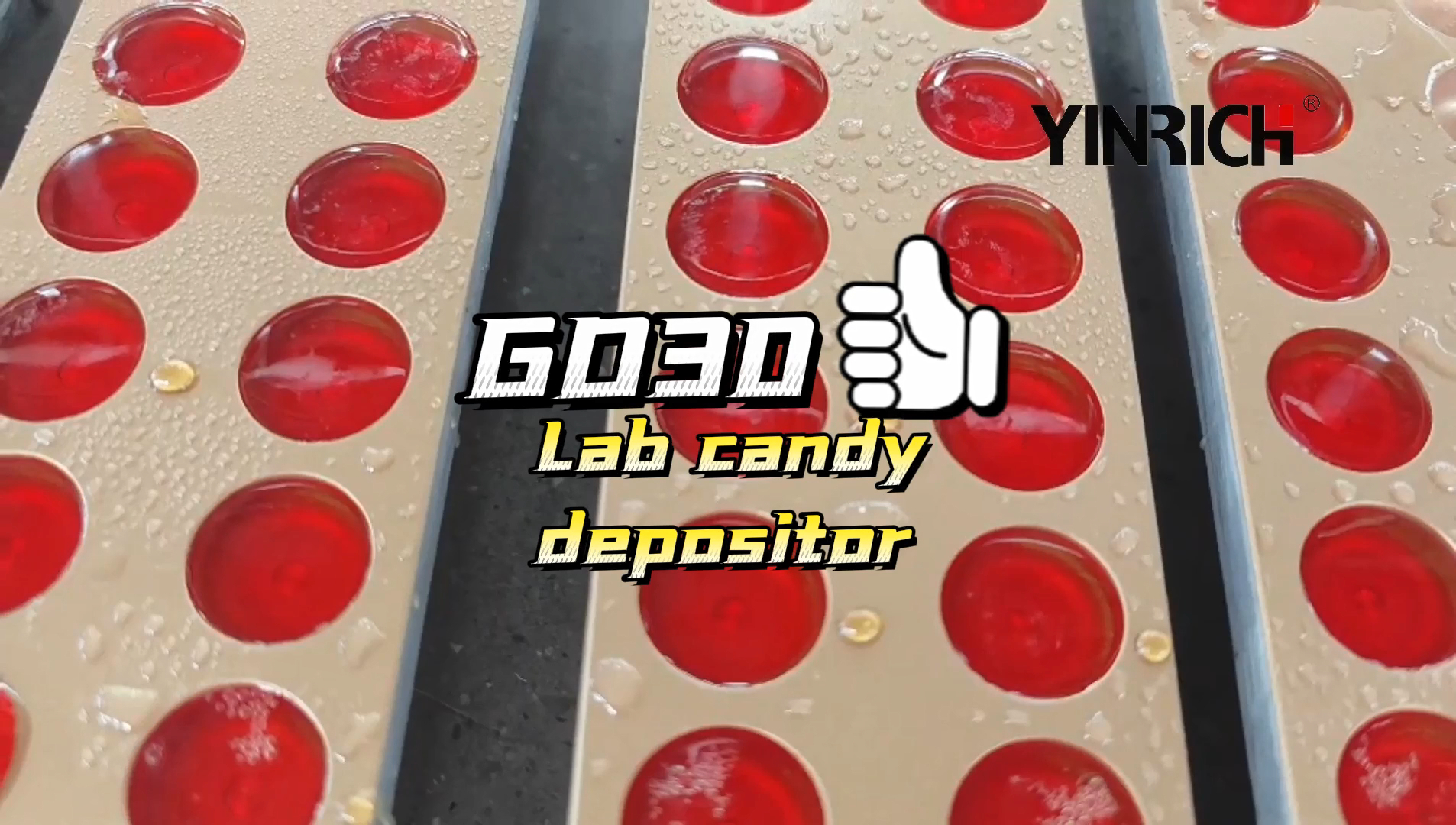 GD30 Lab Candy Depositor, hard candy depositing line | Yinrich Technology