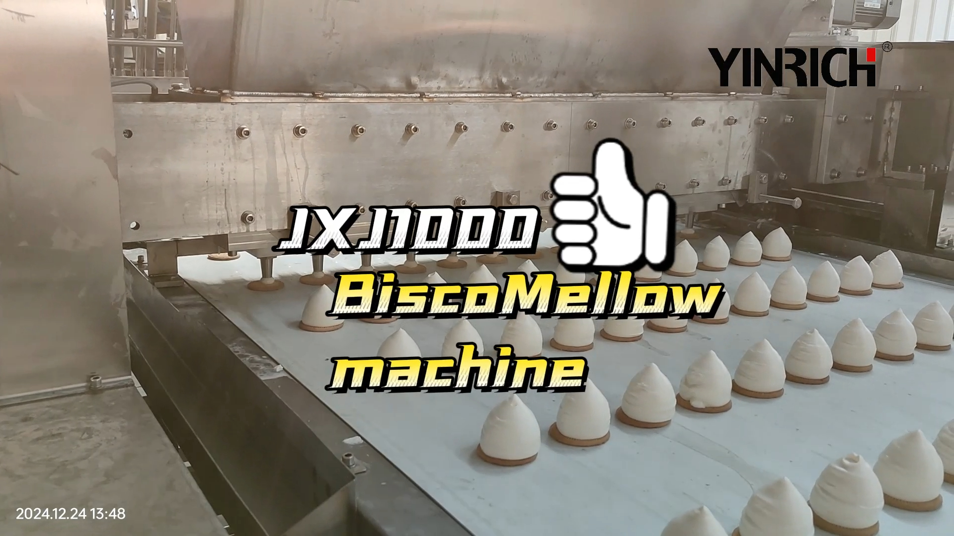 Automatic marshmallow production line Machine-JXJ1000 Series | Yinrich ...