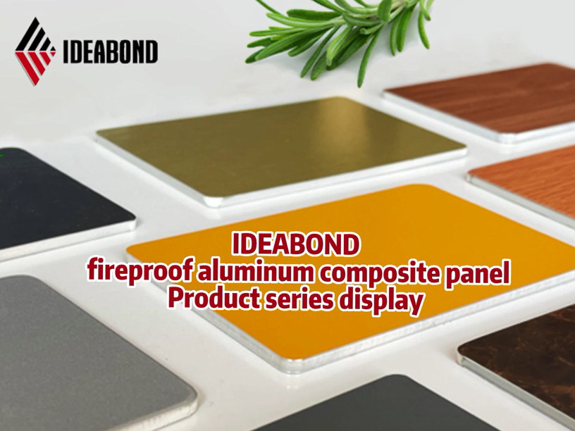 Best IDEABOND HFR high fire retardant aluminum composite panel Supplier