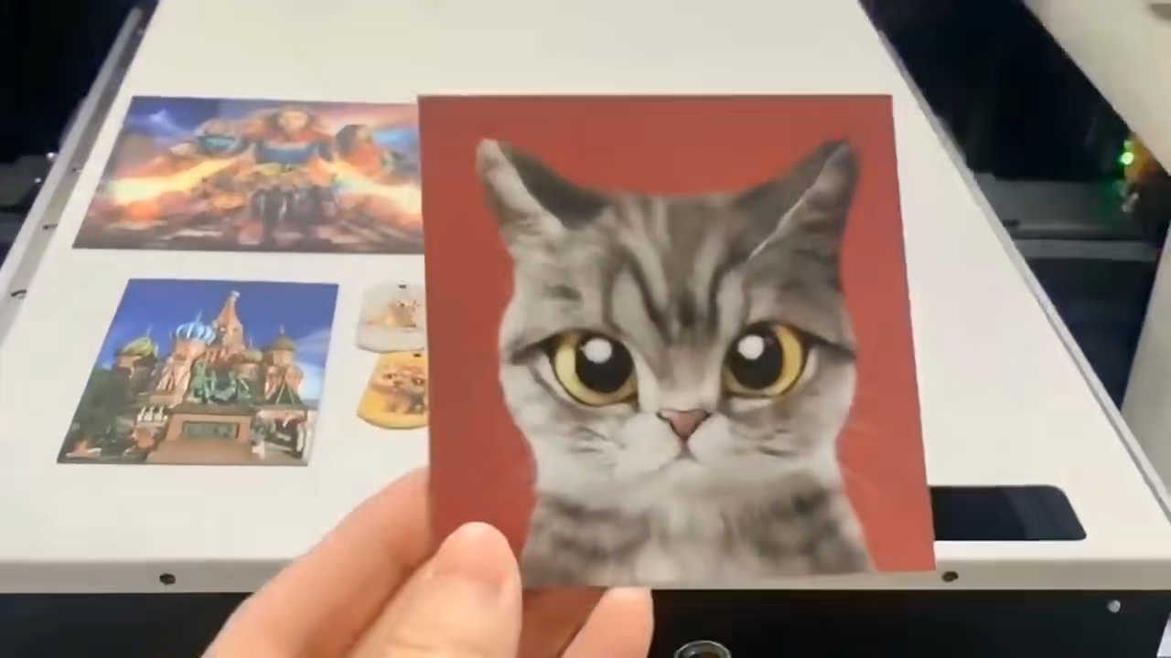 Customer feedback on the wall printer working process! | Faith