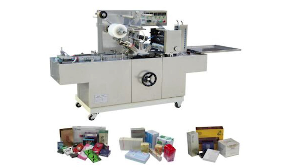 cigarette/shisha/hookah cellophane overwrapper packing machine with tear tape