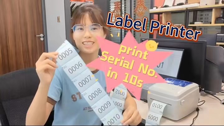 How To Printer Serial No In 10s HOIN HOIN