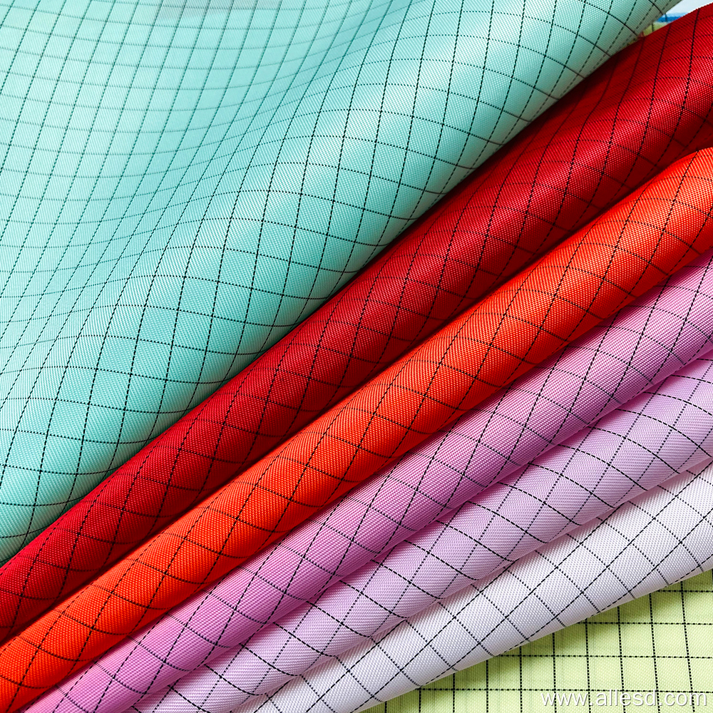 Anti Static 5mm Grid Woven ESD Fabric with Composition 98% Polyester 2% ...